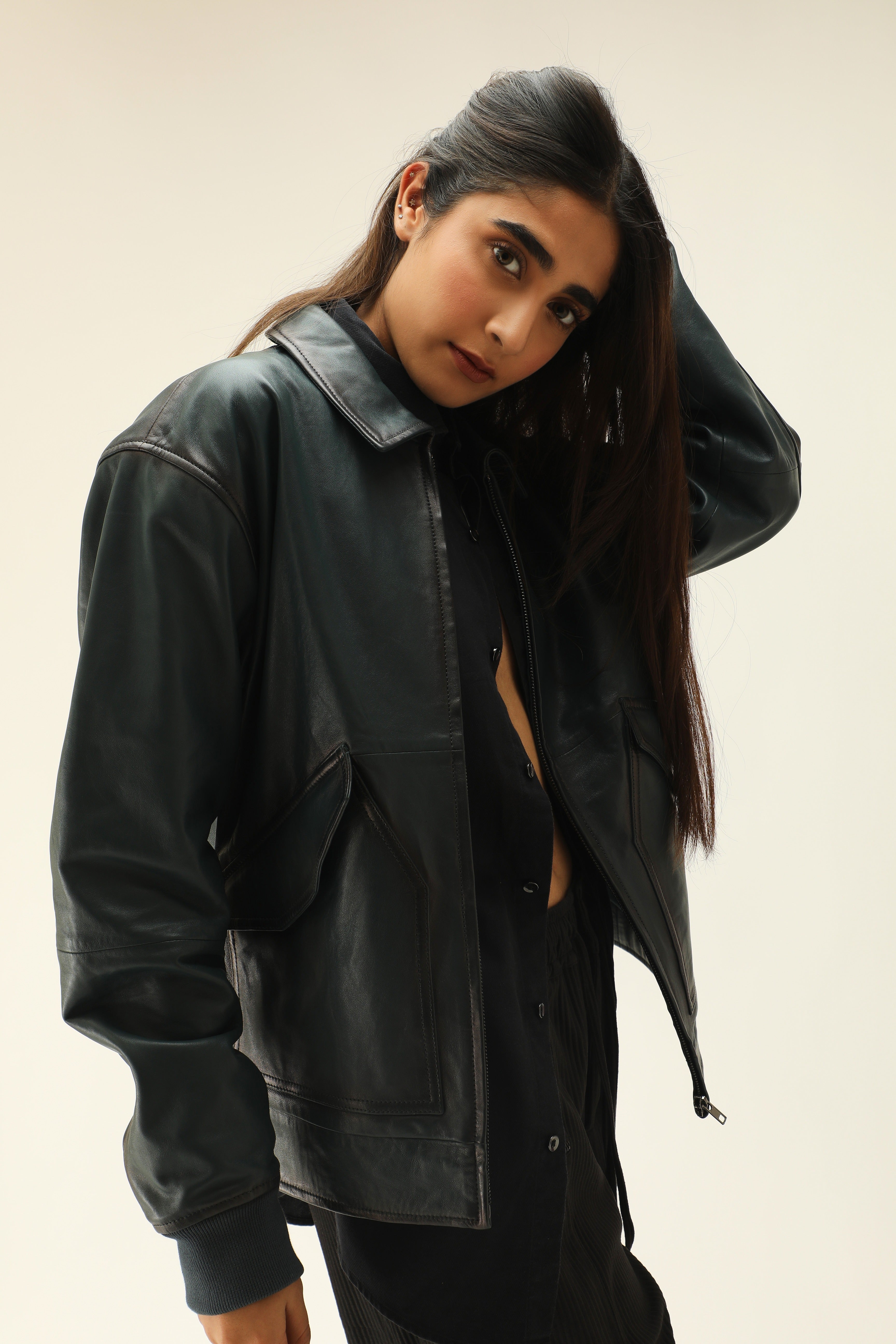 LEATHER AVIATION JACKET – Struct